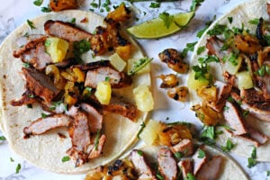 Tacos Al Pastor Using Grilled Pork Steaks | Cooking On The Ranch